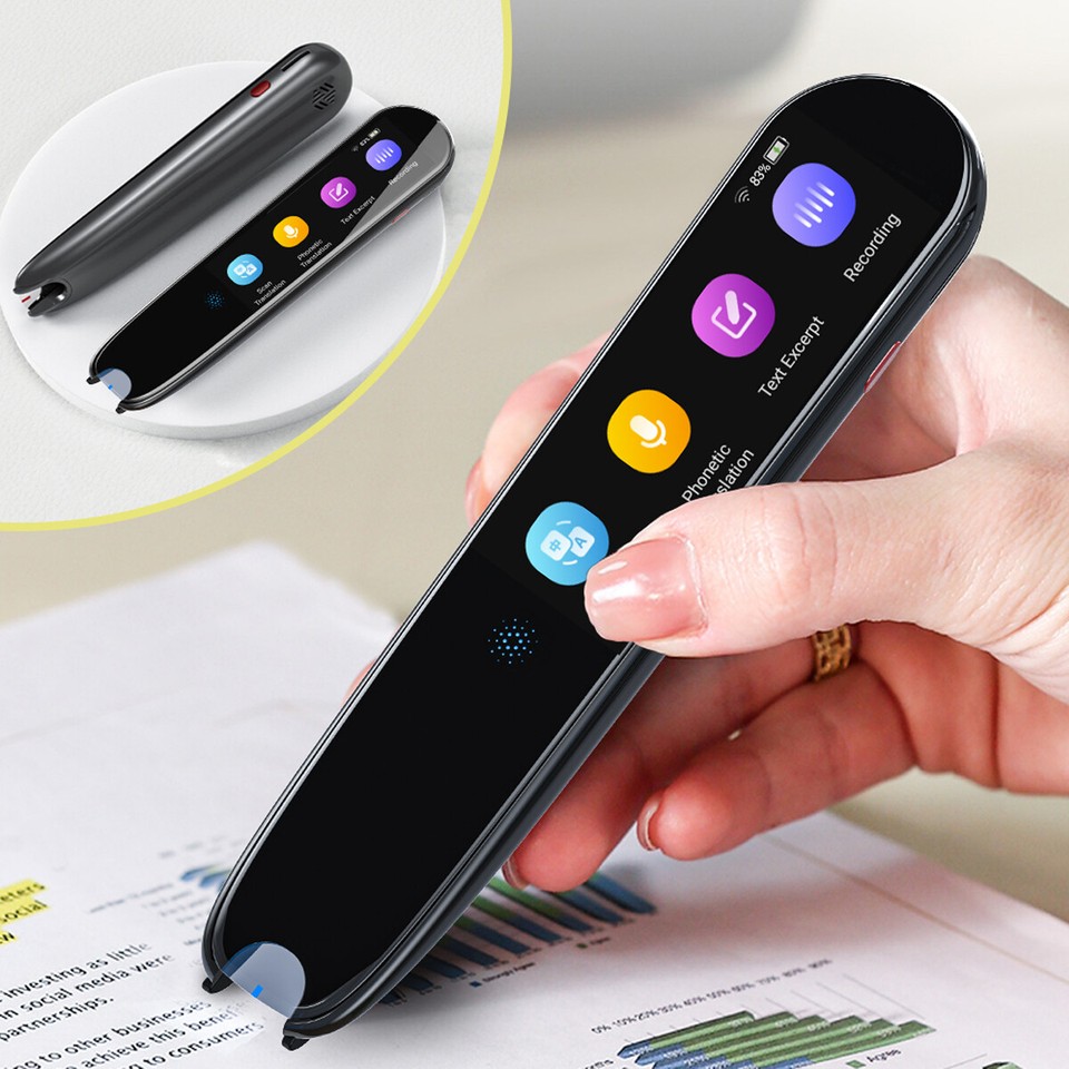 Smart Scan 112 Language Translation Pen Voice Text Reading Pen ...