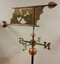 Beautiful copper custom clover leaf weathervane, COMPLETE SETUP + mount ...