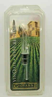 Cork Pops Giovanni Collection Vinoair Wine Aerator NIP NEW | eBay
