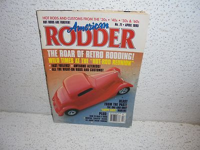American Rodder Magazine April 1995 | eBay