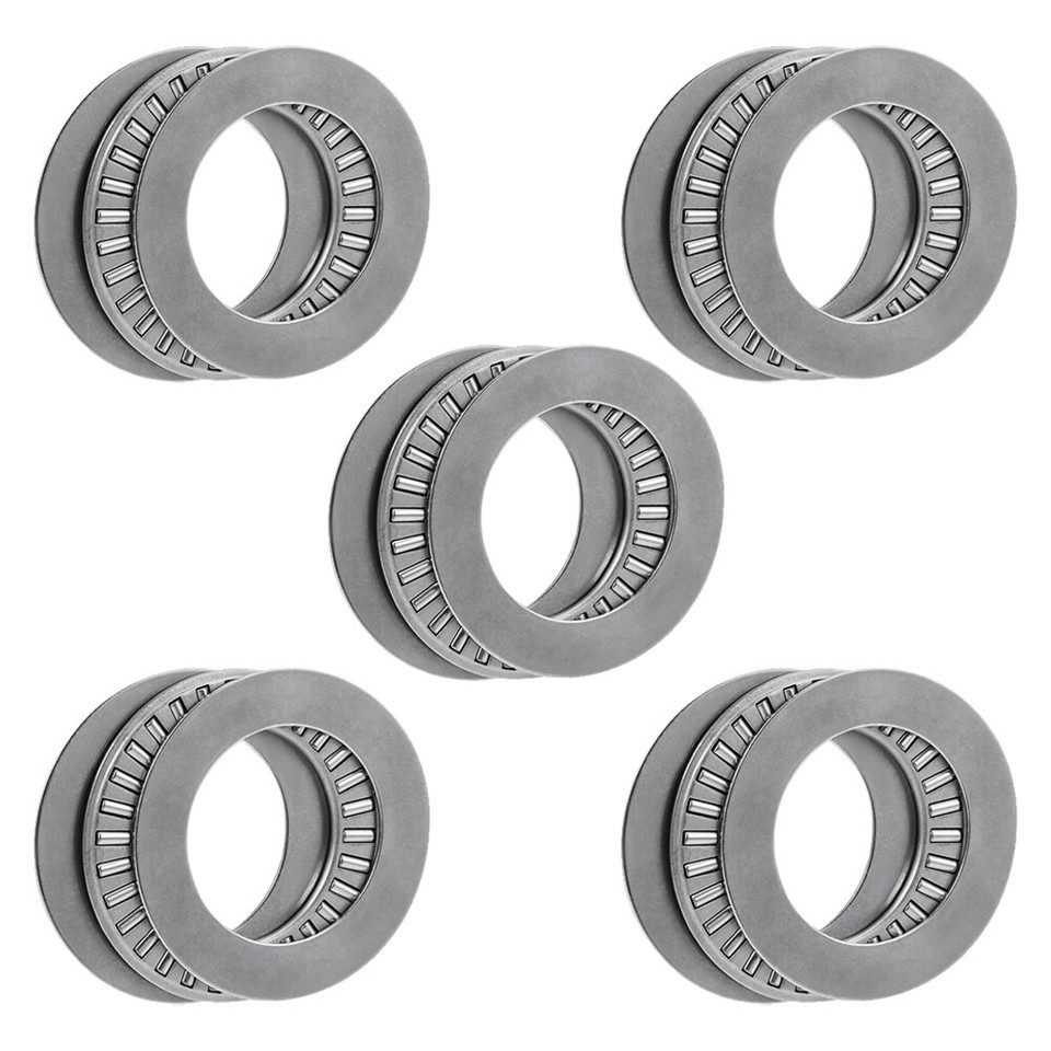 Thrust Ball Bearings Steel Pin Needle Roller Bearing Sealed 5 Sets 6 ...