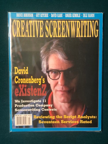 DAVID CRONENBERG RARE CREATIVE SCREENWRITING MAGAZINE THE FLY SCANNERS | eBay