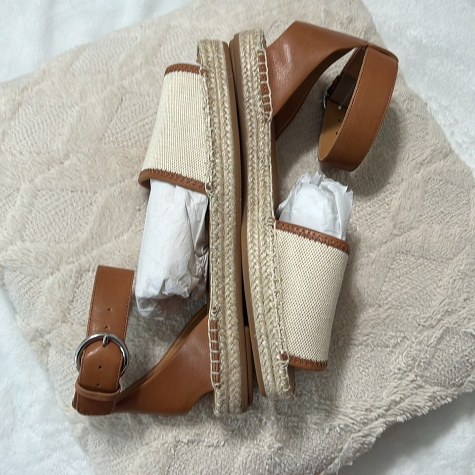 Rag and Bone Anteros Espadrille Peep Toe Flat Sandals Sz 10 | eBay