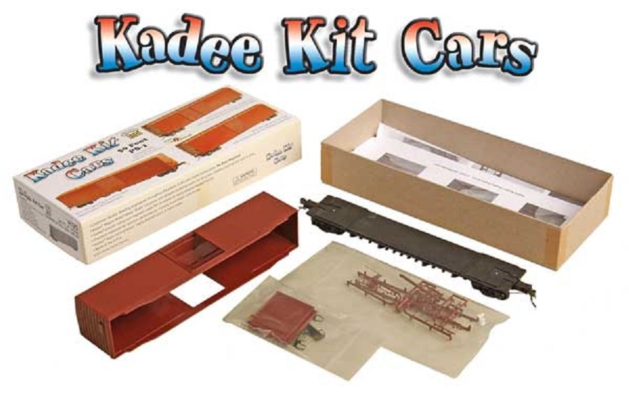 Kadee ~ HO scale #4101 ~ Undecorated 40' PS-1 Boxcar Kit ~ 7 ...