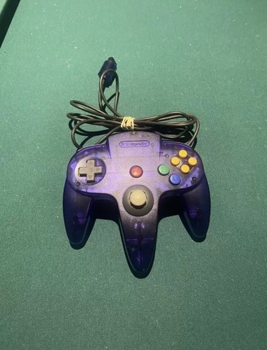 Nintendo 64 Funtastic Grape Purple Controller N64 Authentic Tight NEW ...