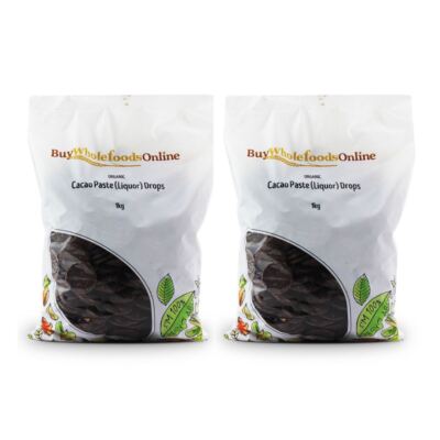 Organic Cacao Paste (Liquor) Drops 2kg | BWFO | Free UK Mainland P&P ...