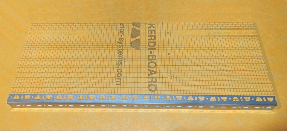 Rectangular Floating Shower Bench -Schluter Kerdi-Board 2"- L36 ...