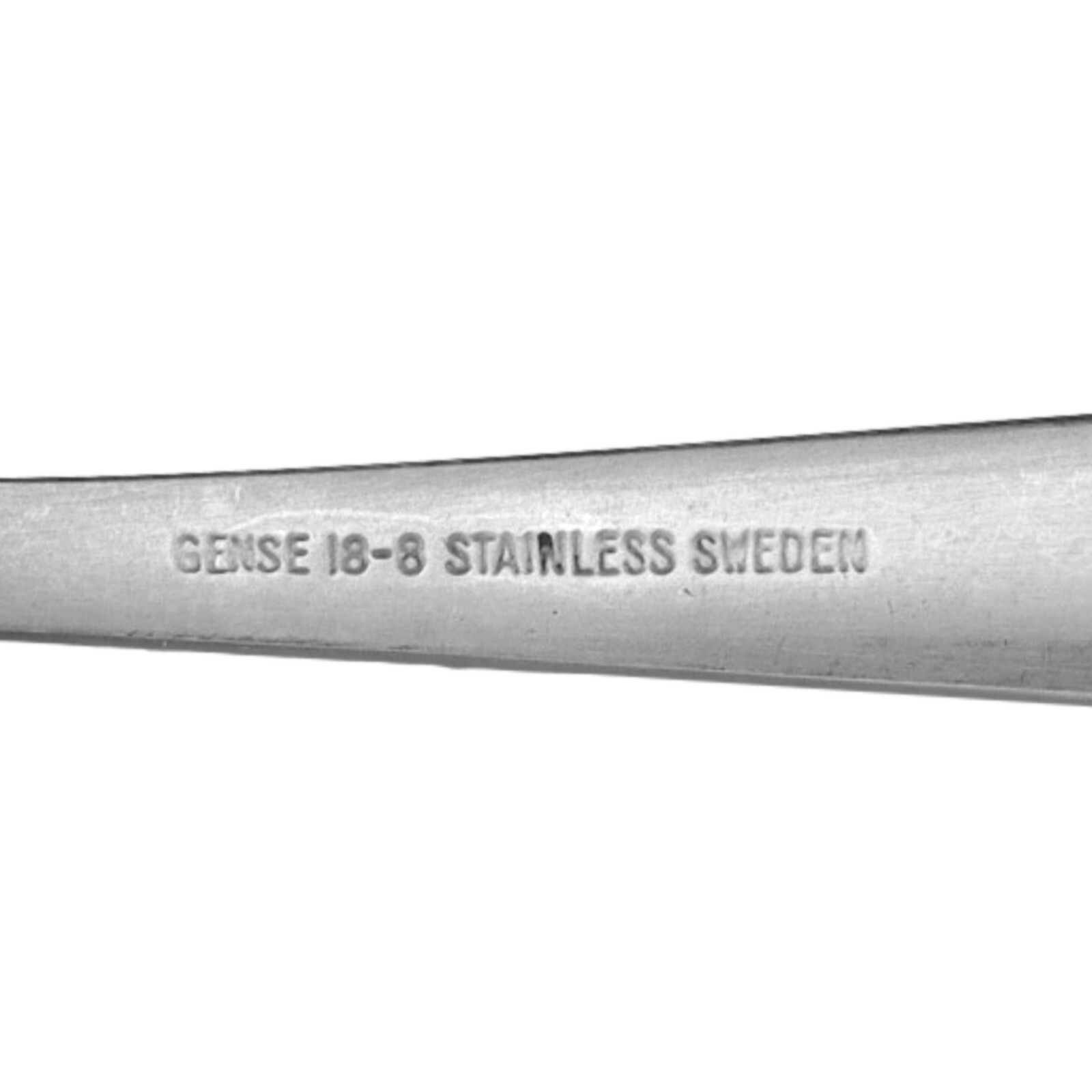 GENSE Cutlery - FACETTE Pattern Folke Arstrom - Demitasse Spoon - 10 cm ...