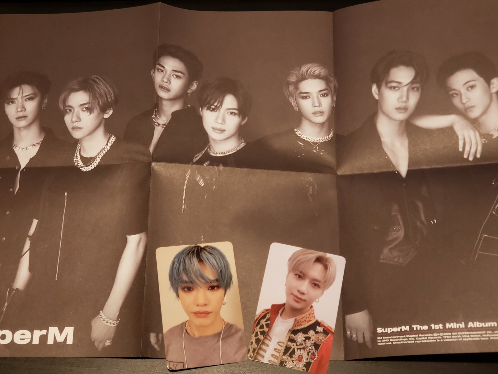Super M The 1st Mini Album with photo cards and poster | eBay