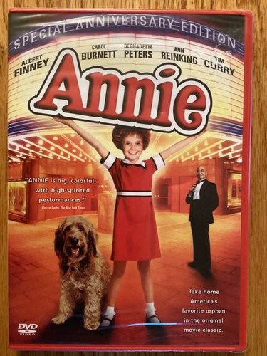 Annie DVD, Aileen Quinn, Albert Finney, Carol Burnett, Tim Curry, B ...