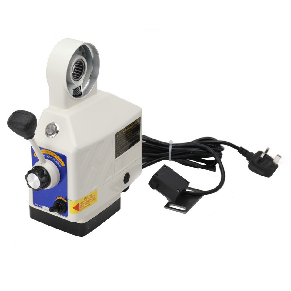 220V Power Feed X-Axis for Milling Machine 135 In-Lb Torque 0-160RPM ...