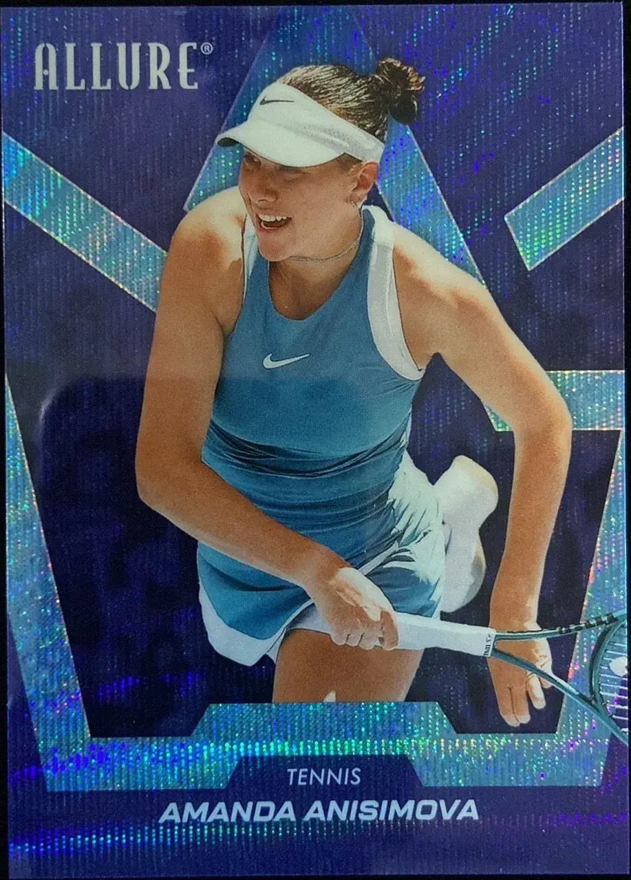 2025 Upper Deck Allure Se - Amanda Anisimova #97 Blue Wave /349 (RC ...
