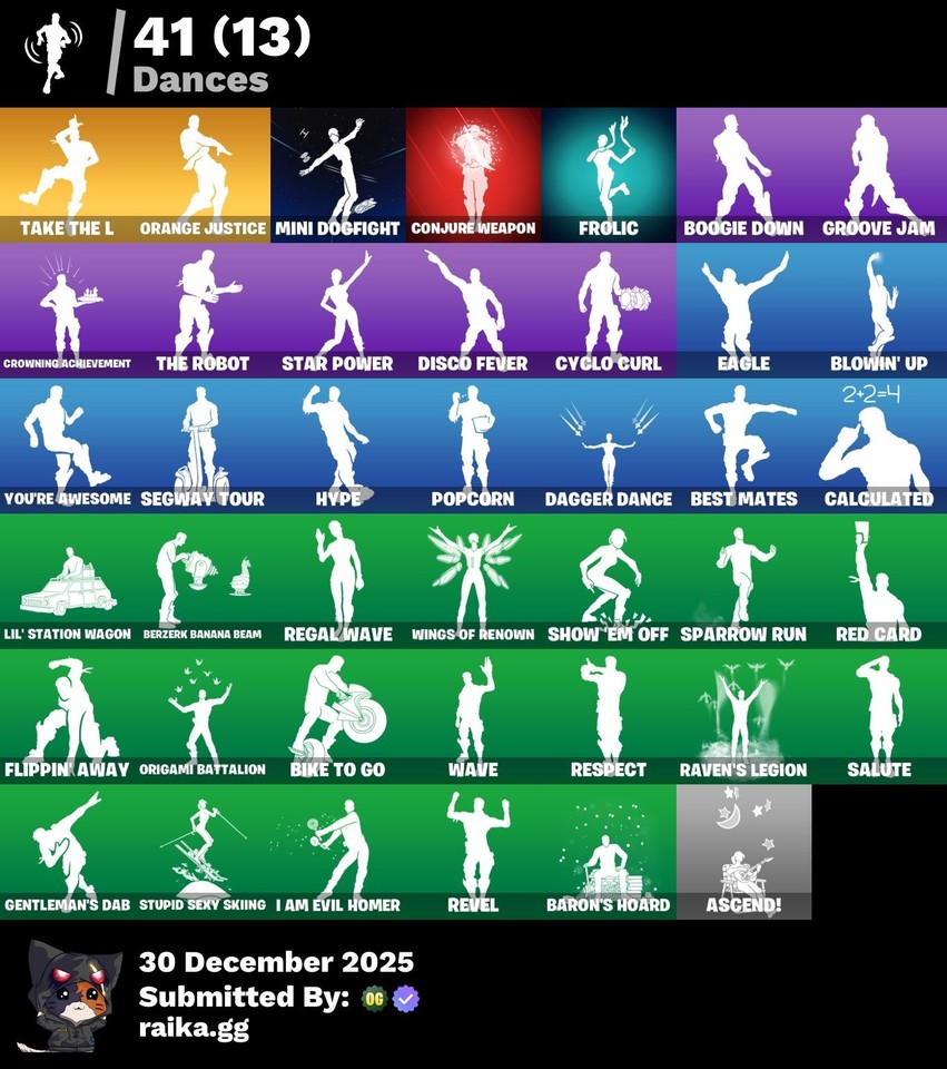 🎮OG 43 Pack • The Reaper, Elite Agent, Omega, Rogue Agent, Take the L ...