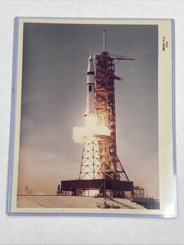 NASA ASTP Apollo/Saturn 1B Launch Red Numbered 8x10 Photo | eBay