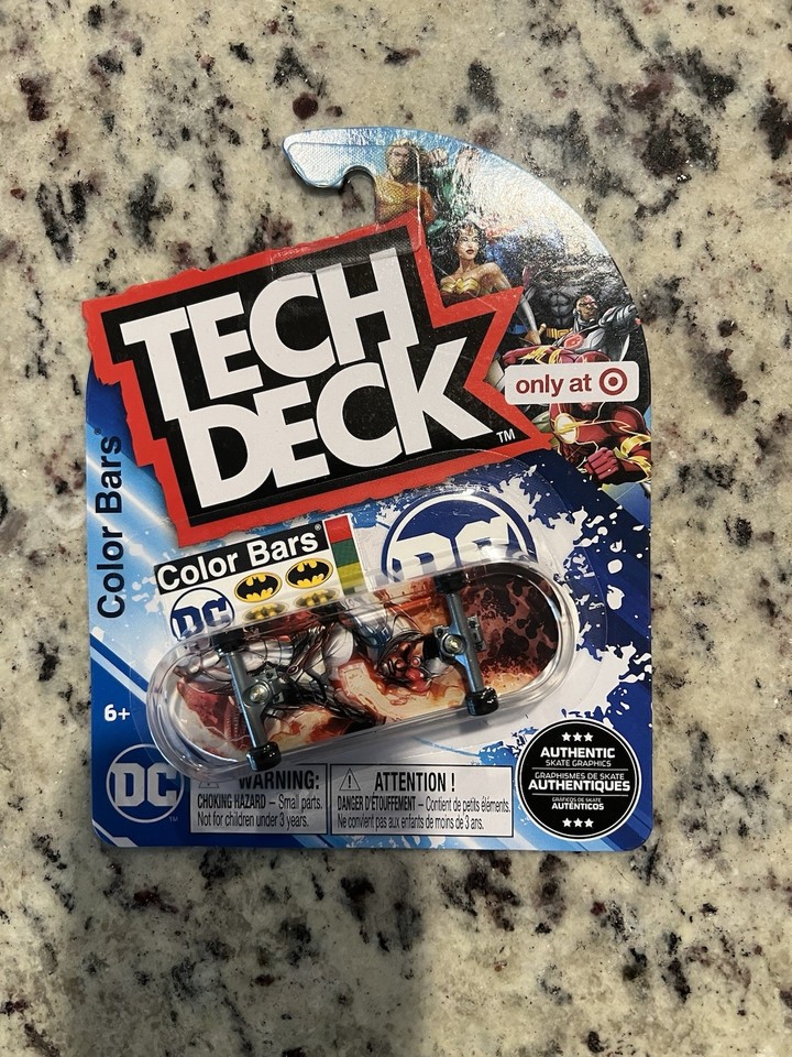 TECH DECK DC Comics Color Bars Superman Bundle W/ Target Exclusives | eBay