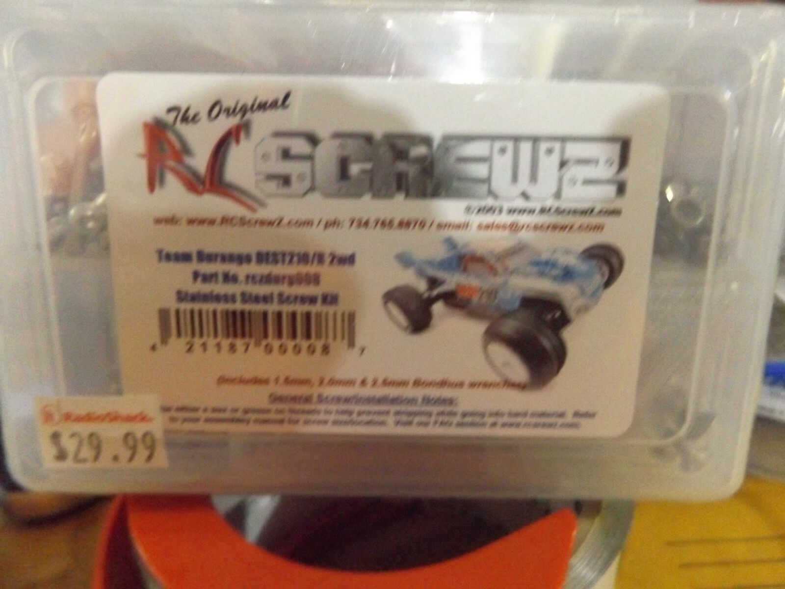 RC Screwz Team Durango DEST210/R 2wd stainless screw kit rczdurg008 | eBay