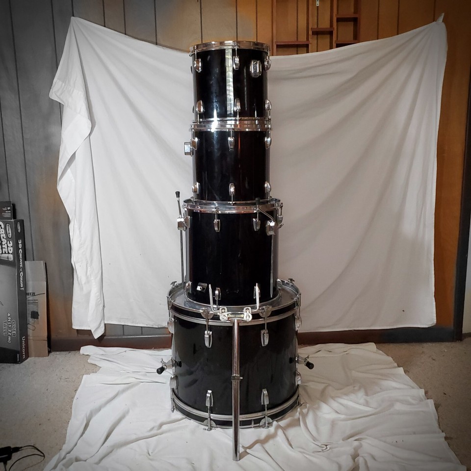 Ludwig Rocker II Set 80s-90s Drums Only | eBay