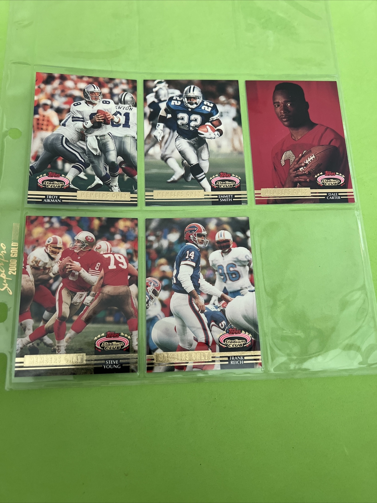 1992 TOPPS STADIUM CLUB CARDS - FOOTBALL | eBay