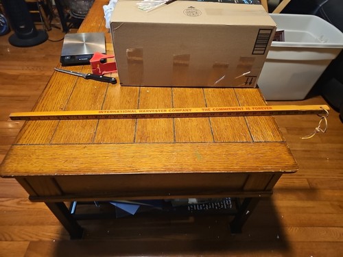 Vintage Square Yardstick International Harvester Co. Husker Harvest ...