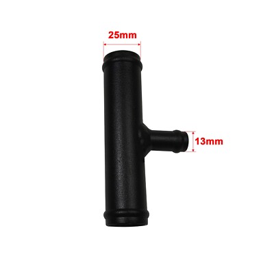 25mm×13mm OD T-Piece Pipe Hose Aluminium Connector Radiator Fitting ...