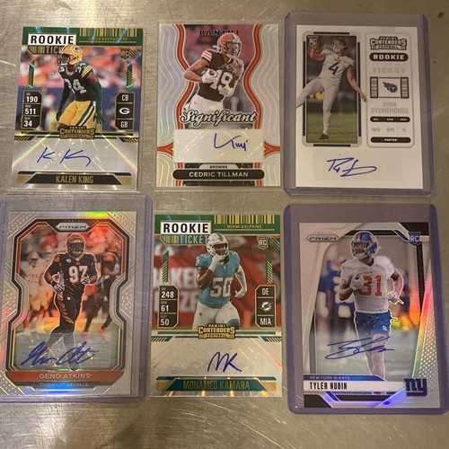 6 Card NFL Autograph Card Lot | eBay