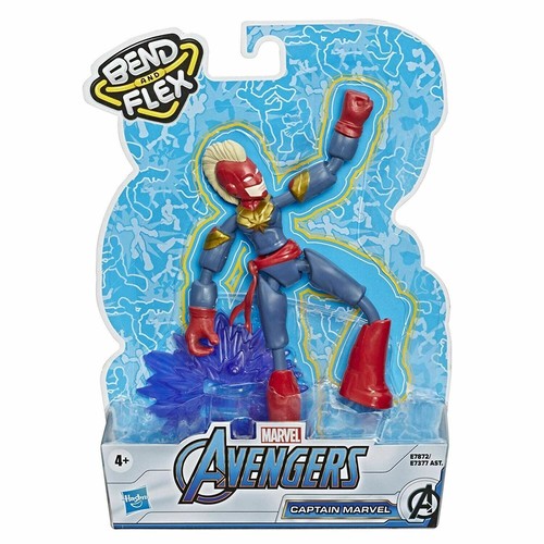 Captane Marvel Avengers Pliable Et Flex 5010993666805 | eBay