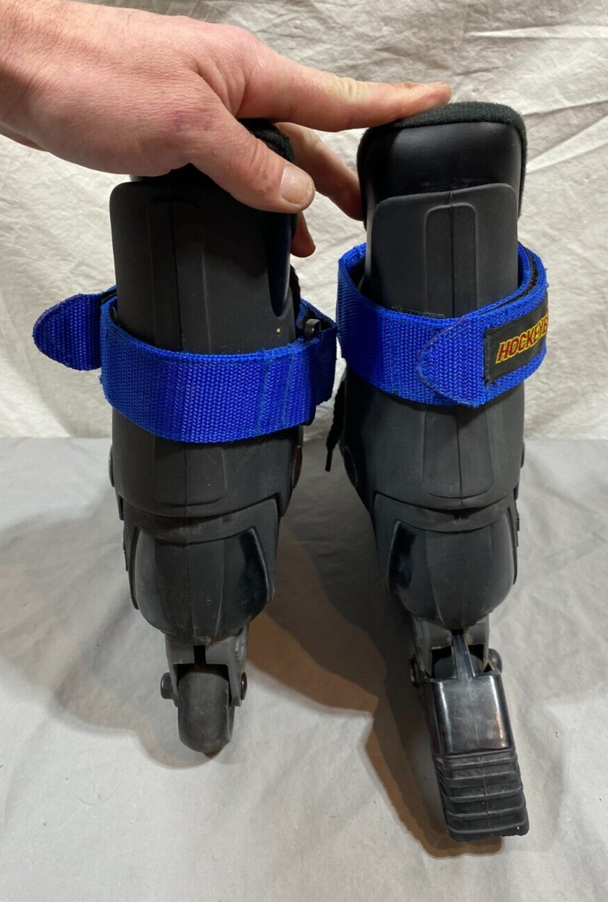 RARE Vintage Rollerblade Hockyblade Inline Skates +Ankle Straps US Men ...