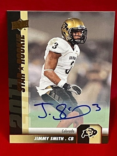 2011 Upper Deck Gold Star Rookie Auto Jimmy Smith #82 RC | eBay