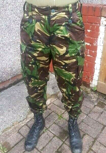 British Army 94 Pattern Temperate Combat Trousers 80/80/96 DPM ...