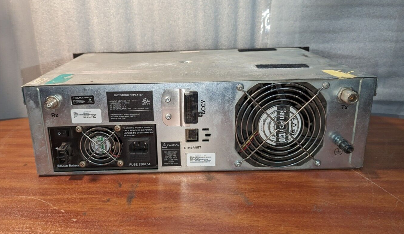 Motorola XPR 8300 Repeater - Black (AAM27QPR9JA7AN) for sale online | eBay