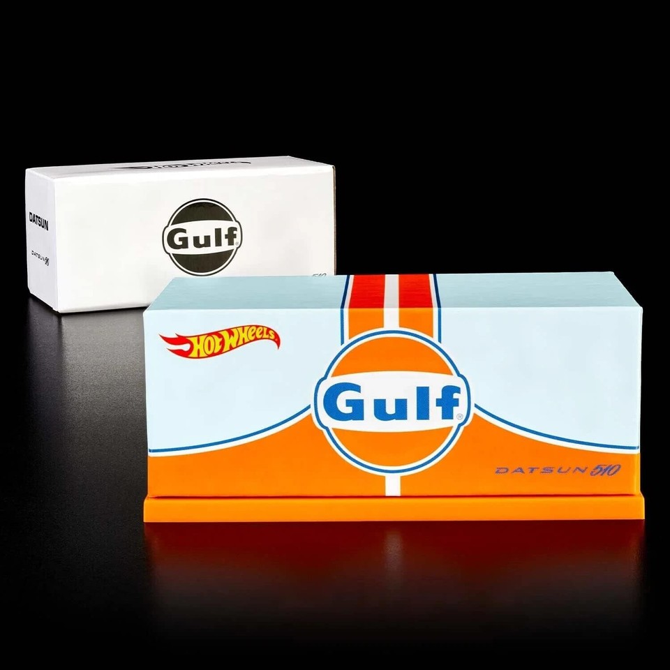 2022 Hot Wheels RLC Exclusive '71 Datsun 510 Gulf Deco BRAND NEW Sealed ...