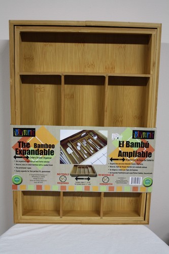 Expandable Cutlery Flatware Drawer Utensil Tray Kitchen Organizer ...