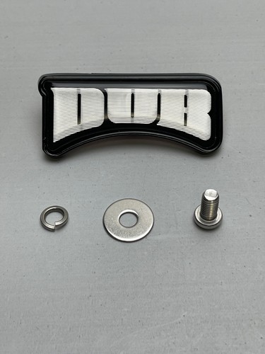 DUB Wheels Spinner Nasty Logo Plate 65mm W/Washers And Screws 5220-17 ...