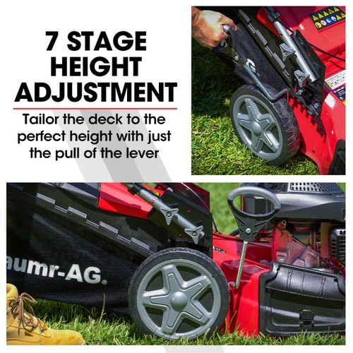 BAUMR-AG Petrol Lawn Mower 220cc 20" 4 Stroke Self Propelled - 840SX | eBay