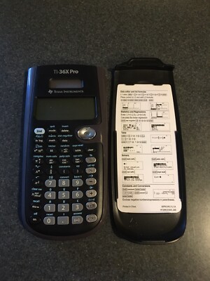 Texas Instruments TI-36X Pro Solar Scientific Calculator w/ Cover ...