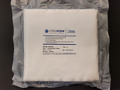 FOAMTEC HT5790S MIRAWIPE CLEANROOM MICROFIBER CLOTHS 9" X 9" Cleaning ...