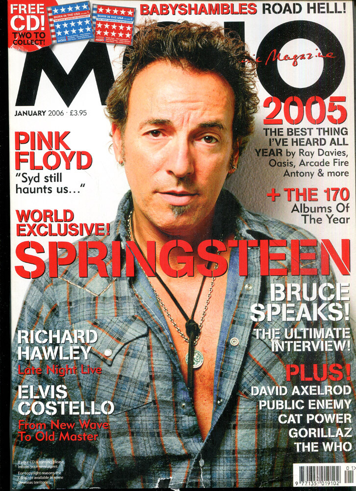 MOJO Music Magazine-January, 2006-Springsteen Cover-Pink Floyd, Elvis ...