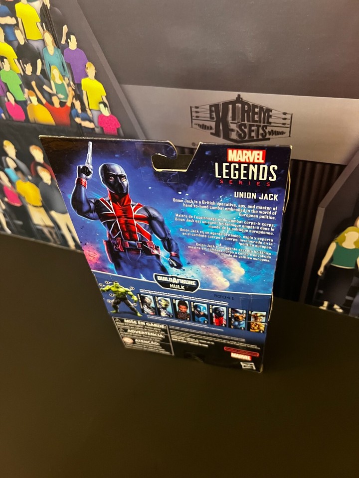 Marvel Legends Union Jack (Smart Professor Hulk Wave) Action Figure ...