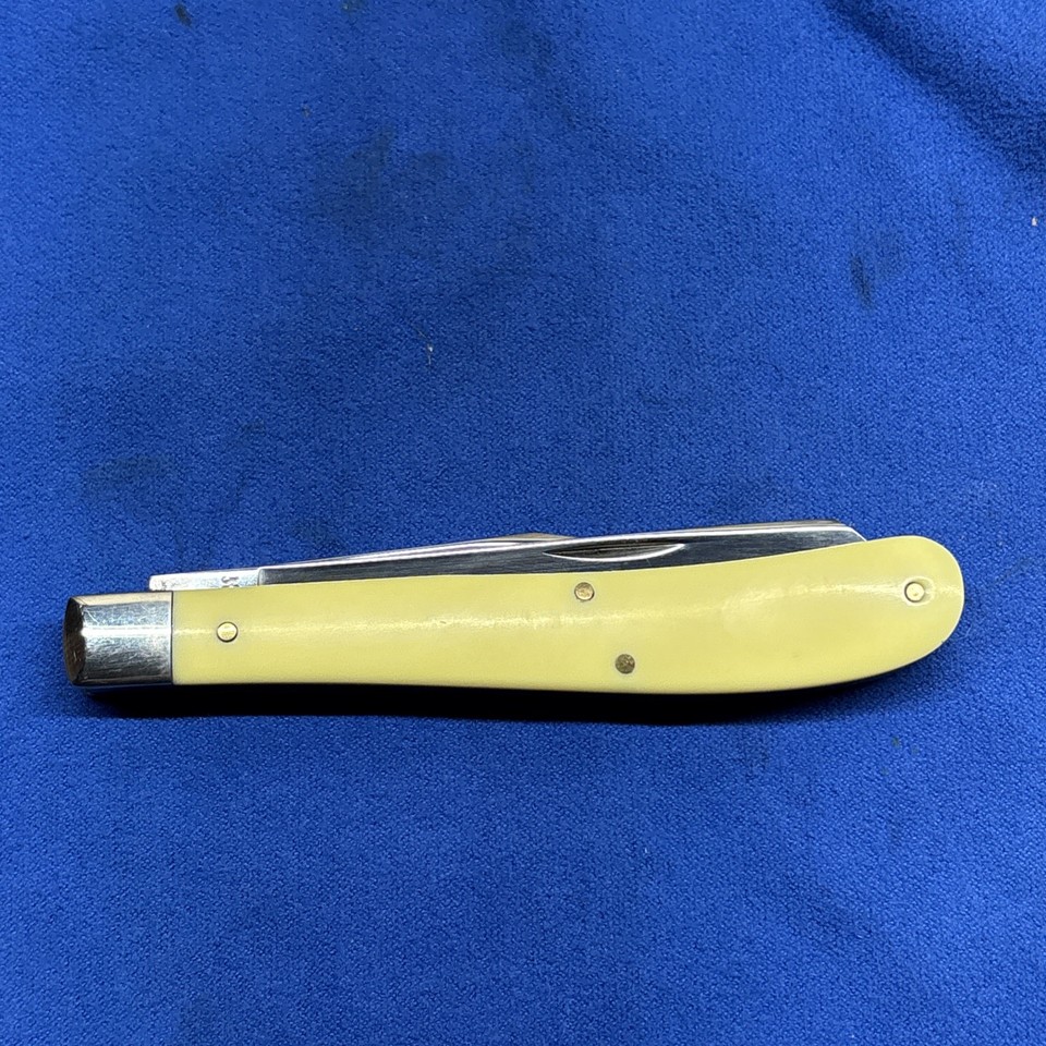 1980 Case Yellow Slimline Trapper, 2 Blade, 32048 SP, Never Used | eBay