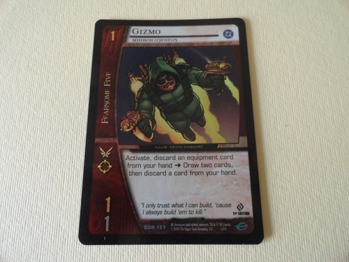 GIZMO - DOR-121 - FOIL - 2004 UPPER DECK/DC COMICS VS SYSTEM CARD ...