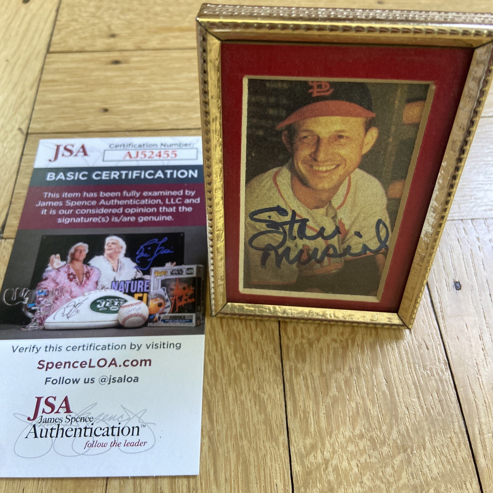 Stan Musial Autographed Memorabilia | Signed Photo, Jersey ...