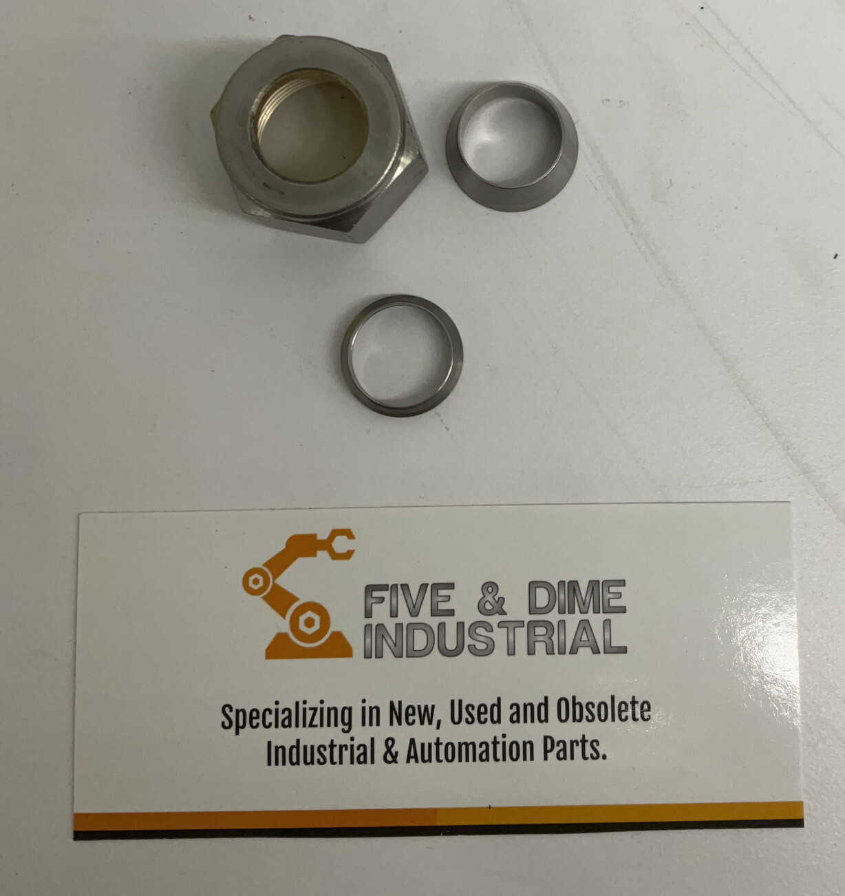 Swagelok SS-810-NFSET 1/2" Nut & Ferrule Set Stainless | eBay