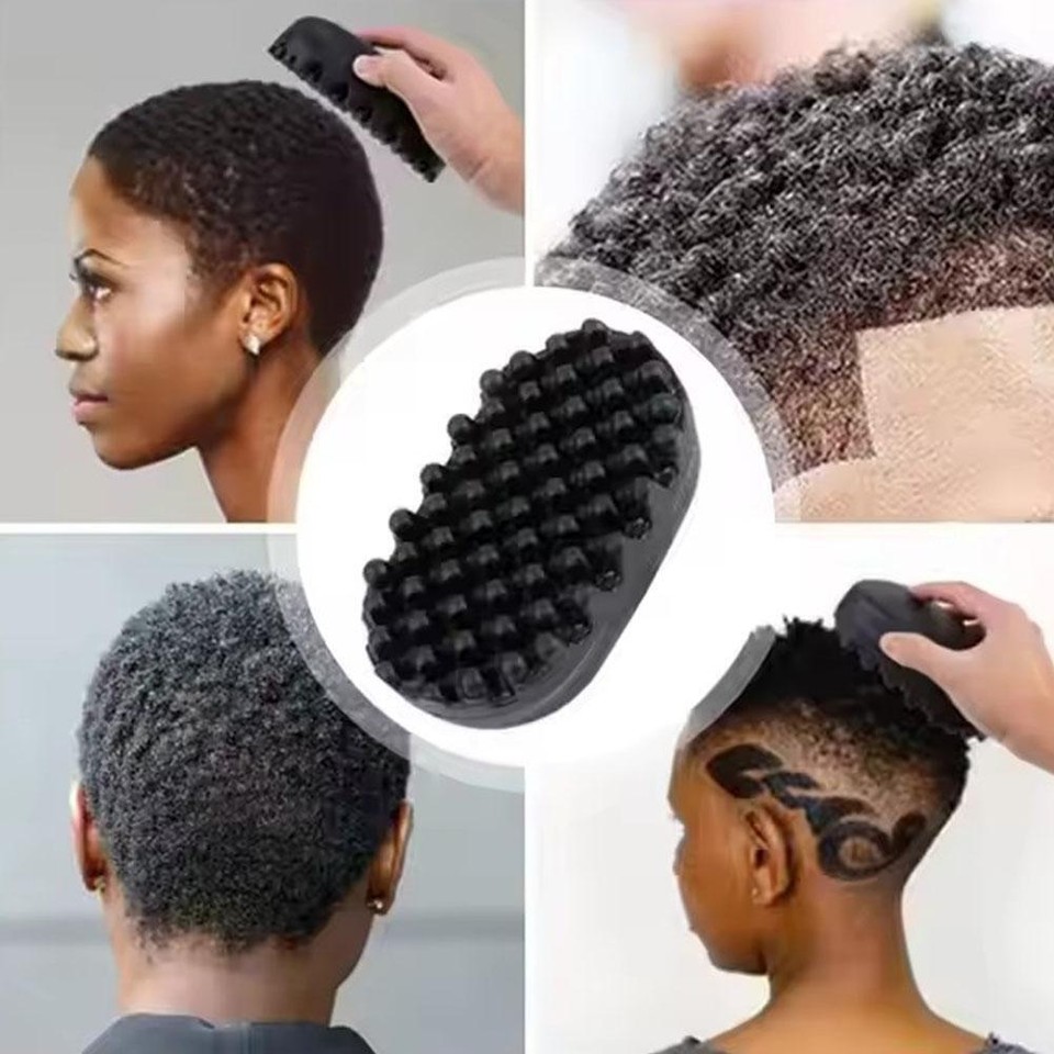 Twist King Hair Styling Brush Small Afro Tight Coils Hair Washable ...