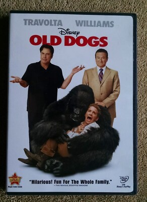 Walt Disney Old Dogs DVD New/Sealed Robin Williams – John Travolta ...