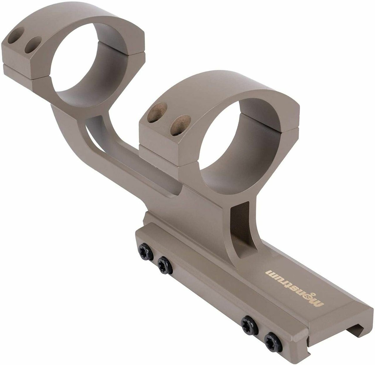Monstrum Scope Mount Ring Mount Monstrum Slim Profile Series Offset ...