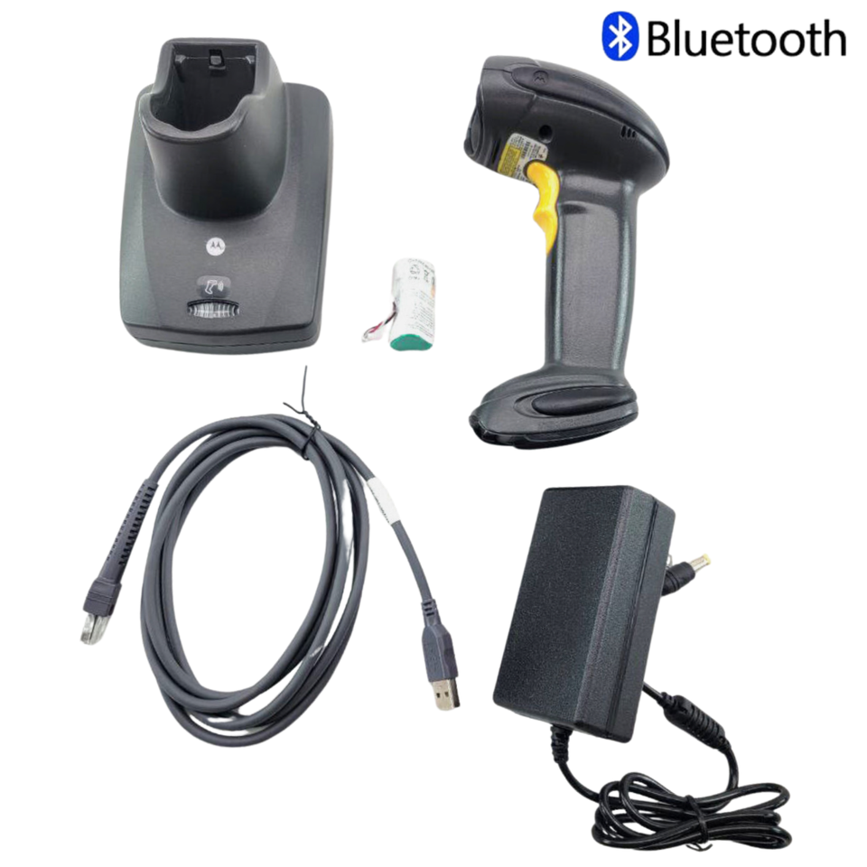 SQUARE & CLOVER POS Wireless Scanner Barcode Reader Zebra DS6878 ...