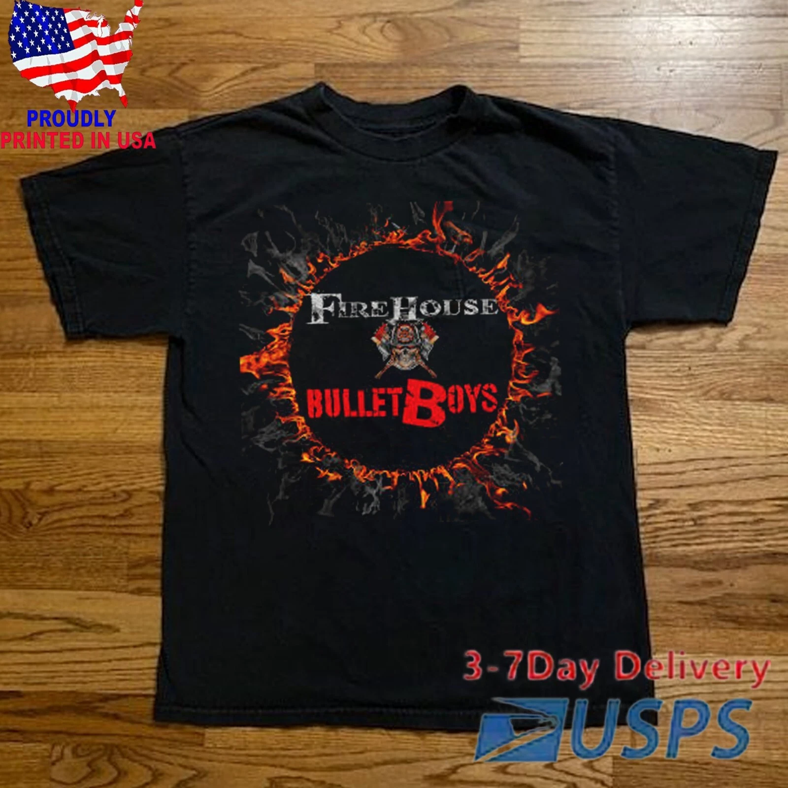 New Popular Firehouse World Tour 1992 Concert Men Men S-5XL Tee QN926 ...