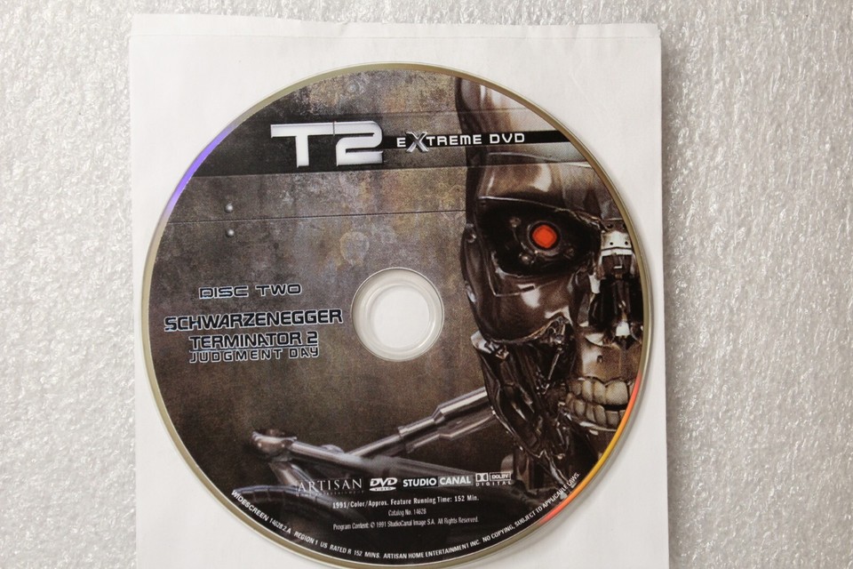 T2 - The Extreme DVD Edition (DVD, 2003, 2-Disc Set) Widescreen | eBay