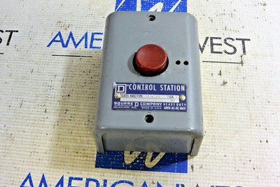 SQUARE D CONTROL STATION 9001-GG-103 SER A | eBay