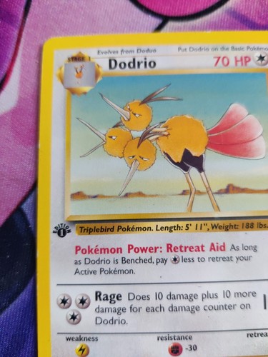 Dodrio 1st Edition #34/64 Pokemon - Jungle | eBay